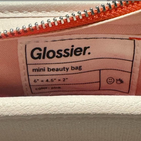Glossier | Makeup | Glossier Philadelphia Mini Pink Beauty Bag Nwt ...